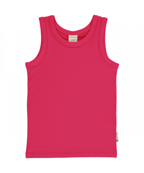 Maxomorra Tanktop Basic Pink Blossom Jättefint