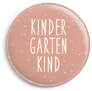 Ava & Yves Button Kindergartenkind rosa | Jättefint
